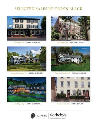 Caryn Black Listing Presentation | PDF