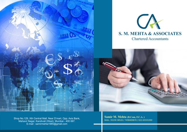 S. M. Mehta & Associates - Profile | PPT
