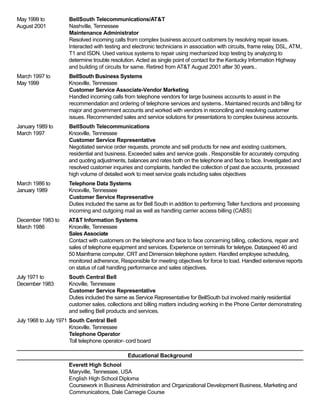 sandra gatlin Resume | PDF