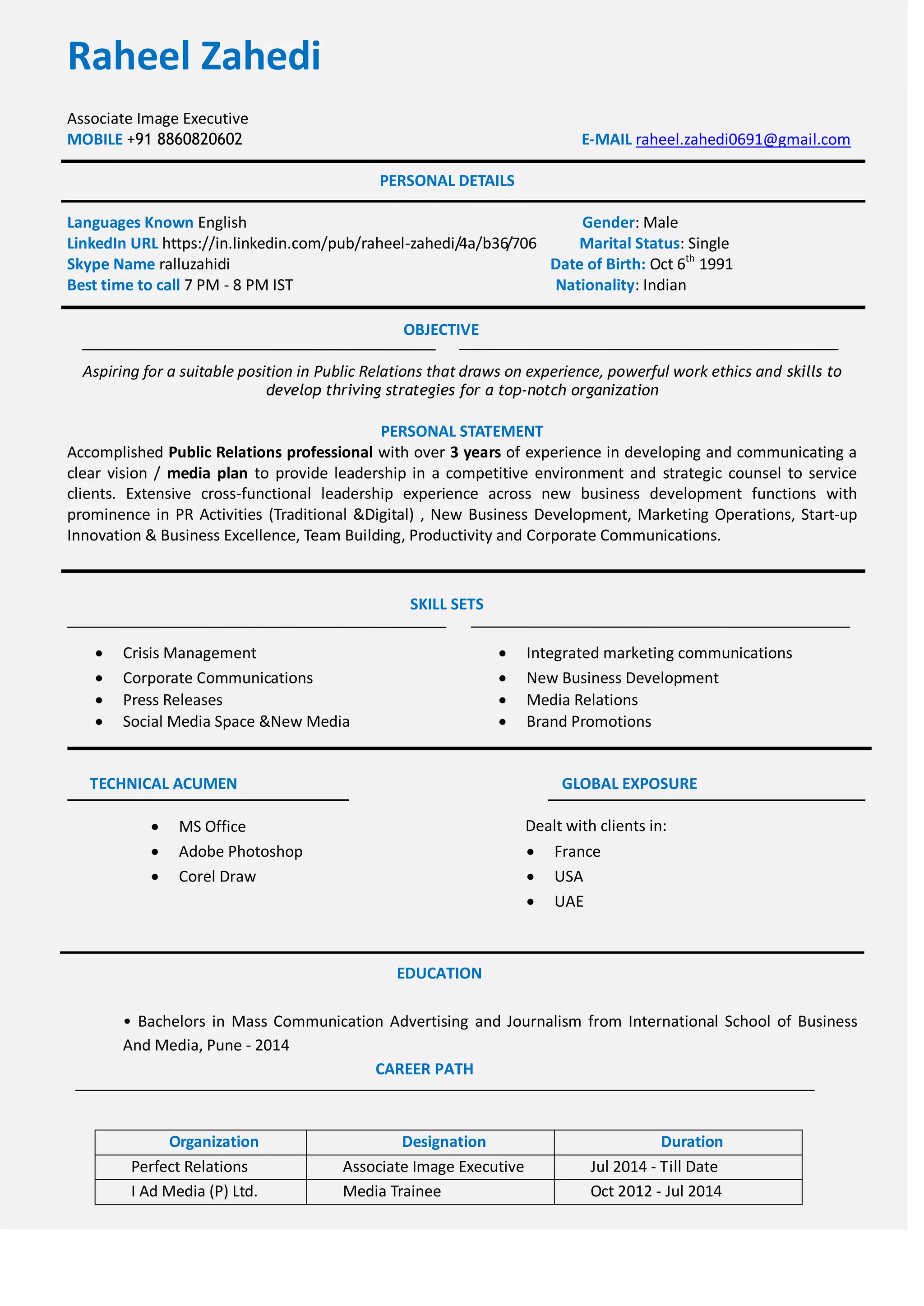 CV-Raheel_Zahedi | PDF