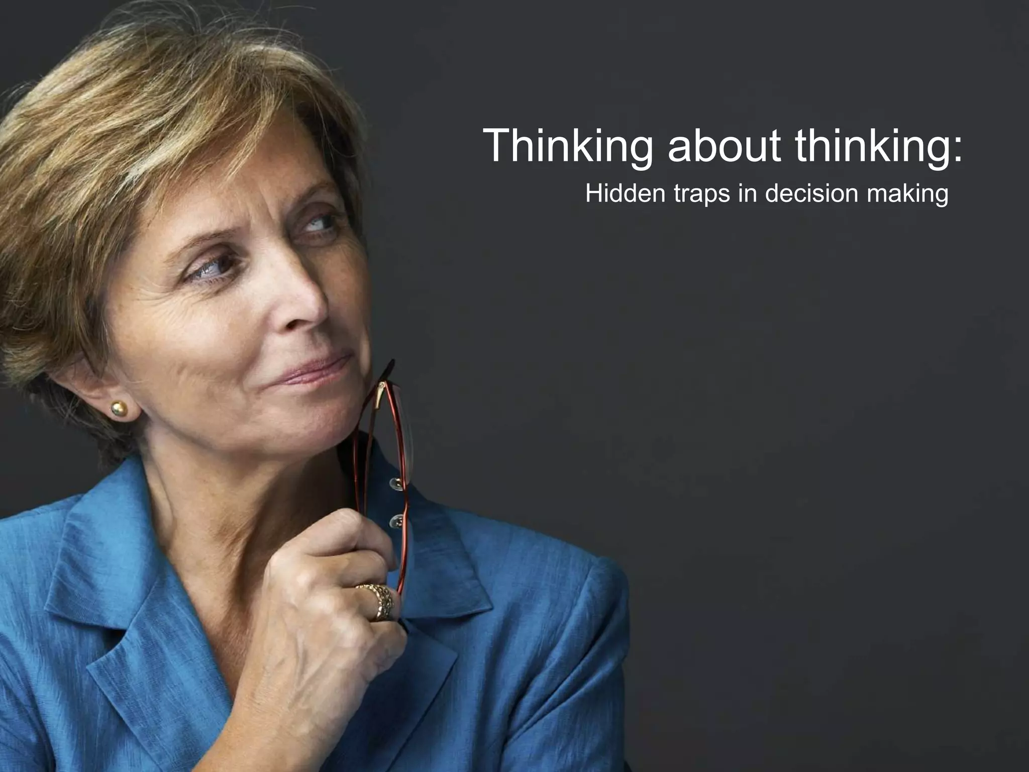 Decision Making Traps | PPT | Science