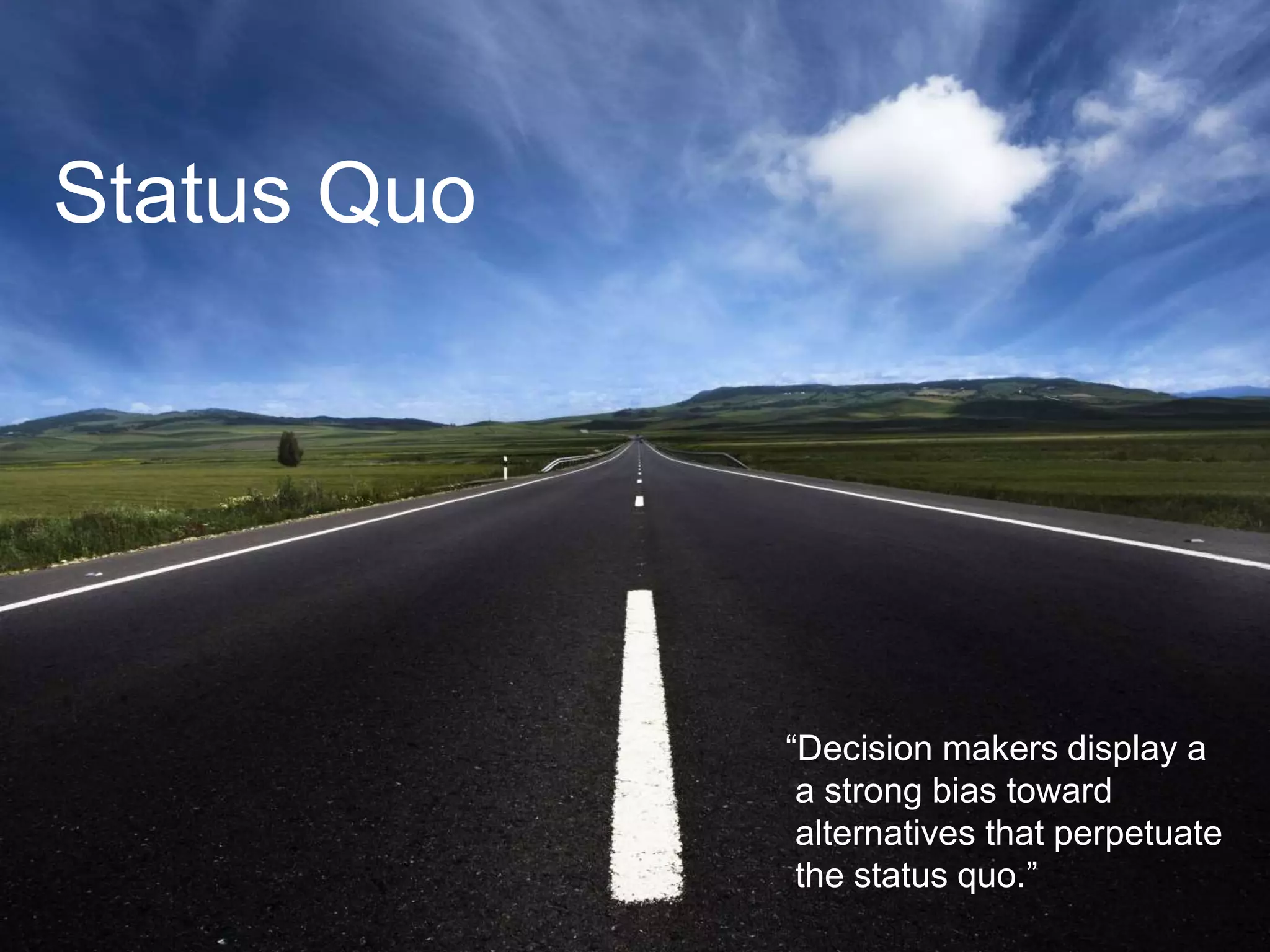 Decision Making Traps | PPT | Science