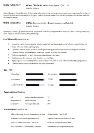 azhar cv | PDF | Desktop Publishing | Computer Software and Applications