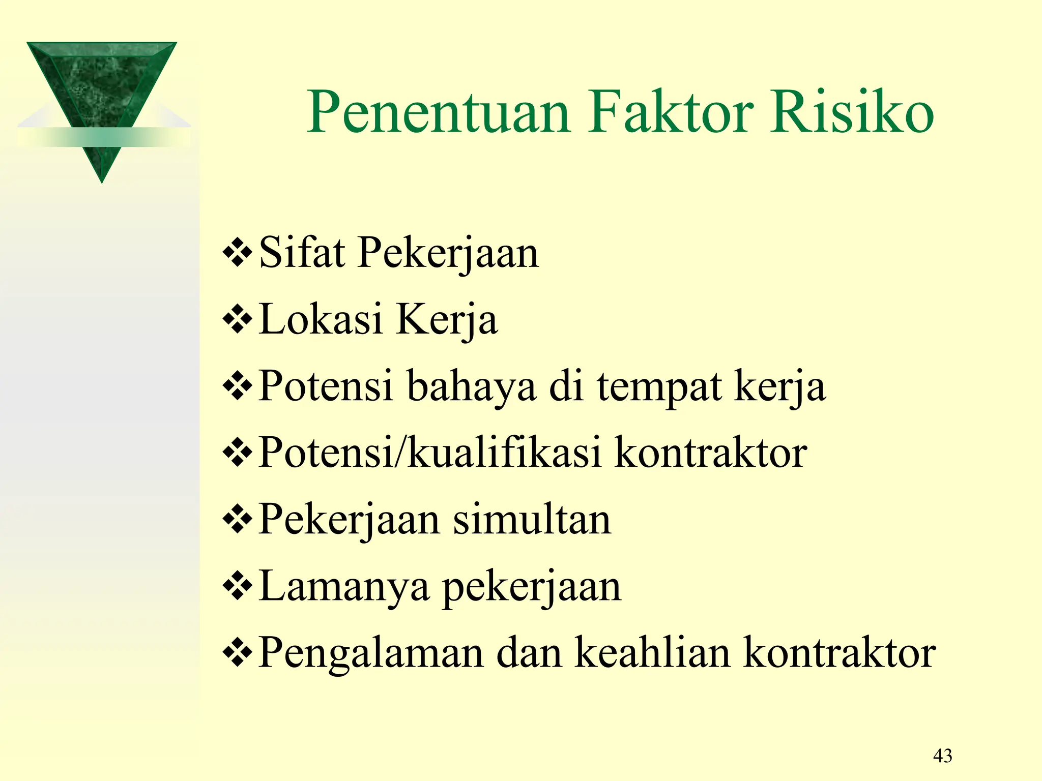 Pengetahuan dasar keselamatan dan kesehatan kerja pada pabrik kelapa ...