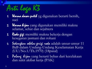 Pengetahuan dasar keselamatan dan kesehatan kerja pada pabrik kelapa ...