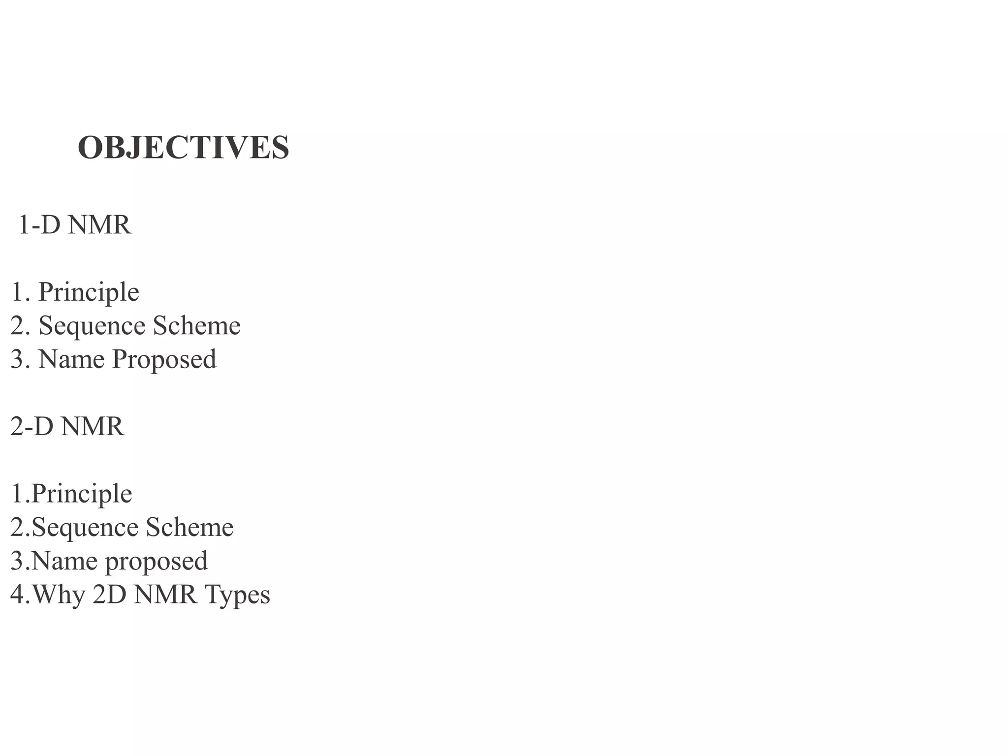 2d NMR | PPTX
