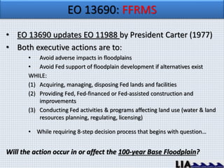 National Floodplain Policy: FFRMS | PPTX