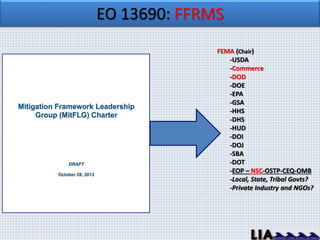 National Floodplain Policy: FFRMS | PPTX