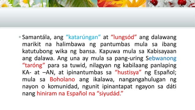 ang wika ng pagsasalin | PPT