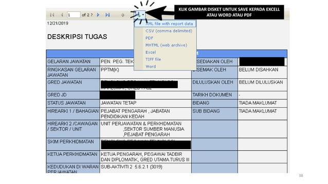 Aliran Proses Pemilik Kompetensi (CO) HRMIS | PPT