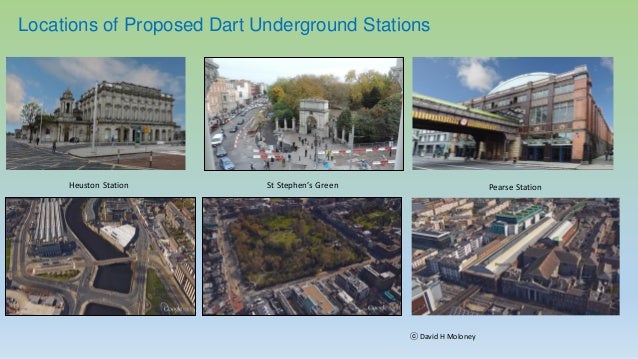 Dart Underground, Dublin - Light Rail Network in Tunnels