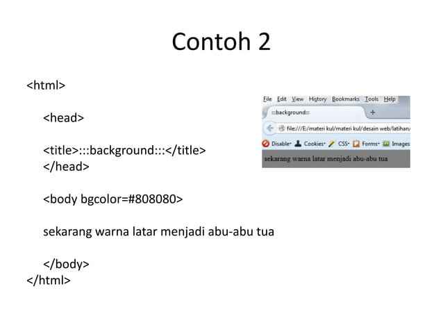 1) dasar dasar programan web | PPT