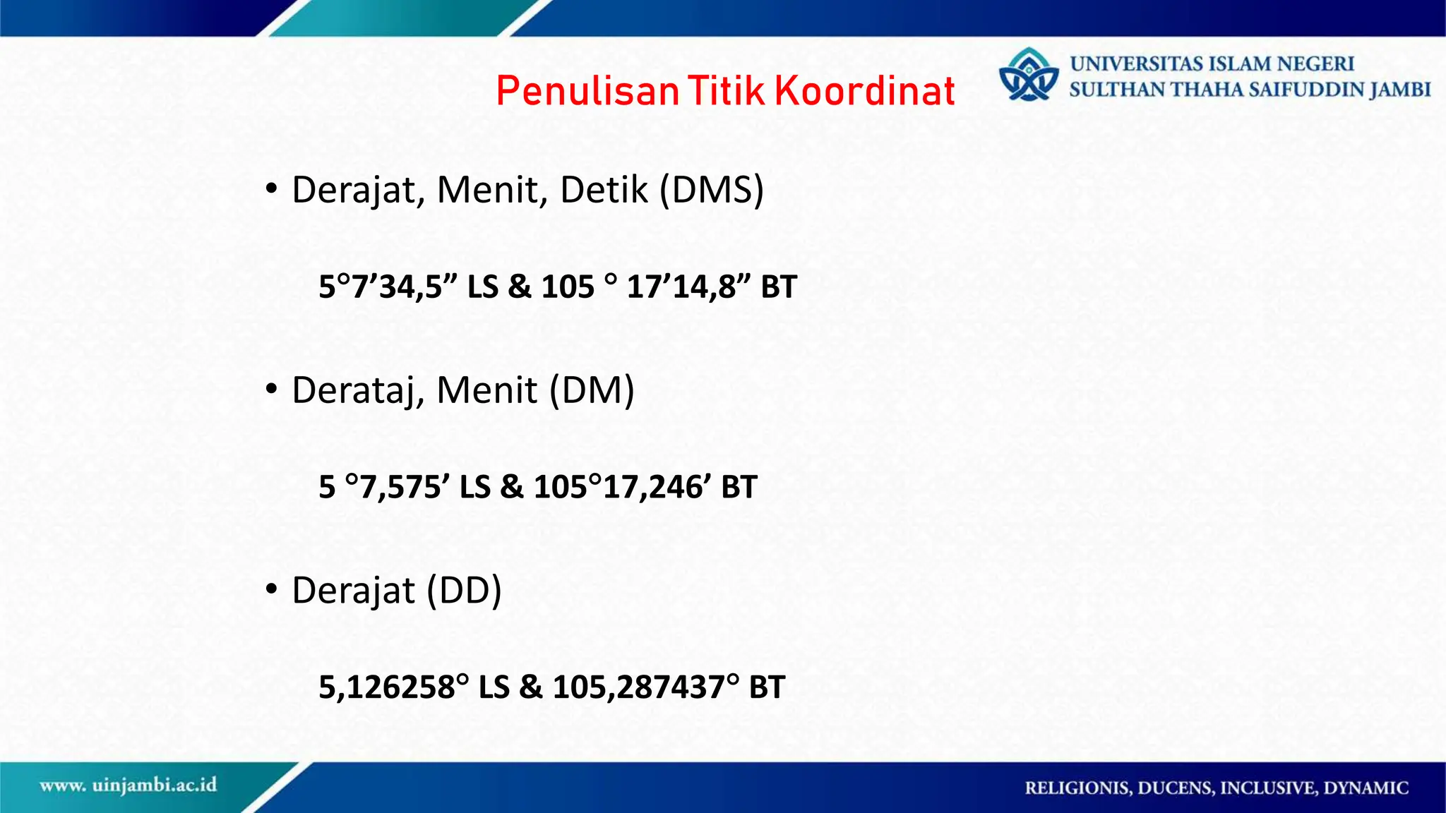 Dasar Dasar Pemetaan dan Geografic Information System | PPTX