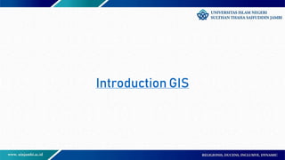 Dasar Dasar Pemetaan dan Geografic Information System | PPTX