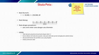 Dasar Dasar Pemetaan dan Geografic Information System | PPTX