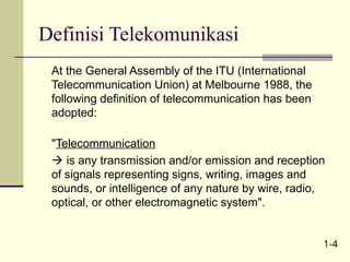 1_Dasar_Telekomunikasi materi Teknik Komputer dan Jaringanppt | PPT