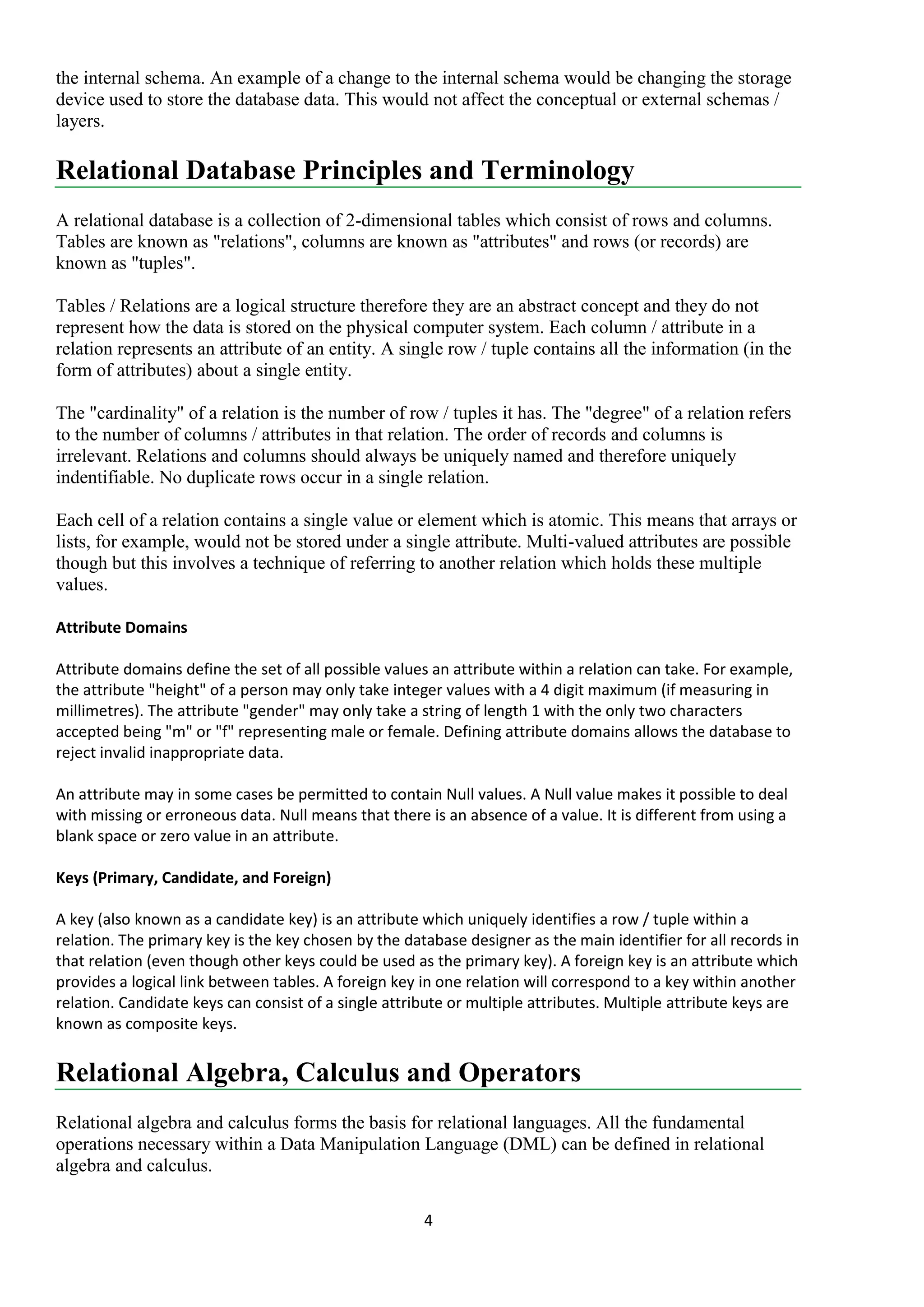 Database Systems - introduction | PDF