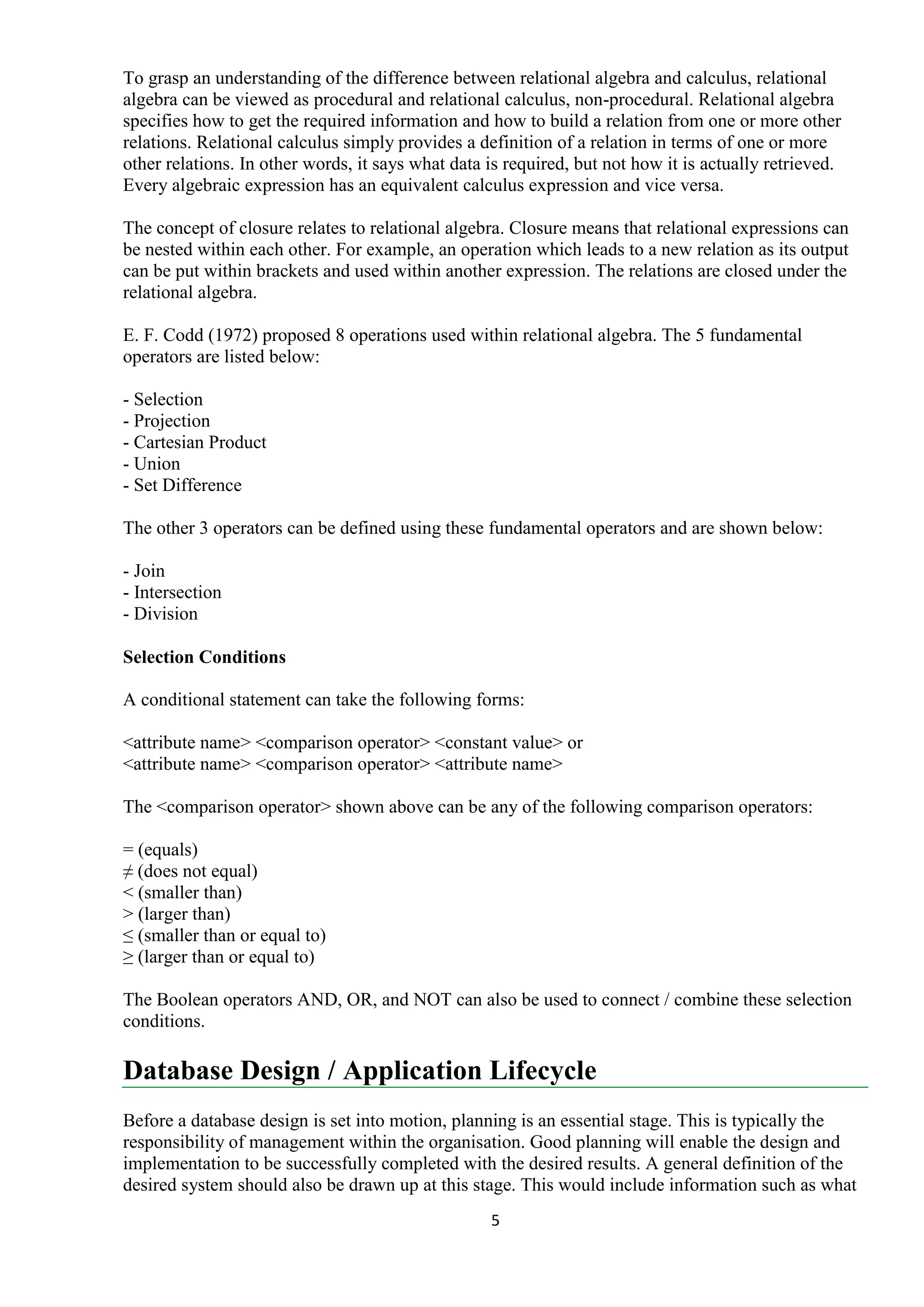 Database Systems - introduction | PDF