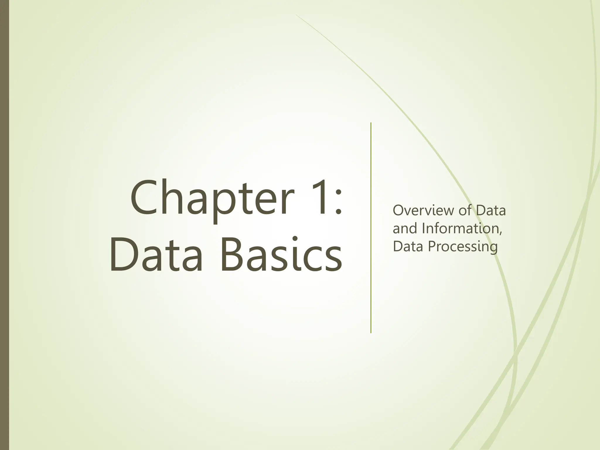 Data and information data processing activities | PPT