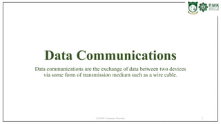 Introduction to Physical Layer- Networks | PPTX