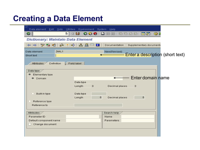 Sap Abap Data Dictionary Pdf