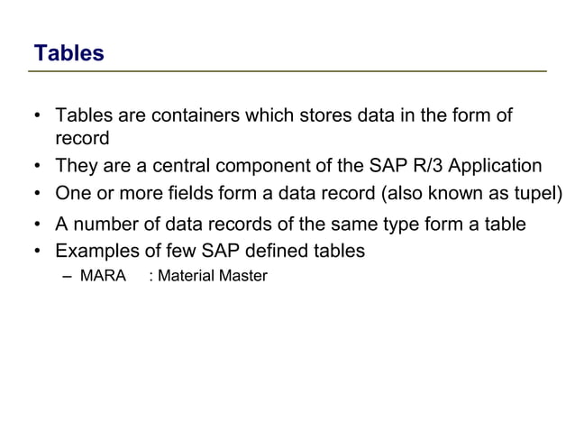 SAP ABAP data dictionary | PDF | Databases | Computer Software and Applications