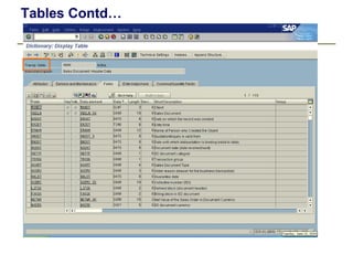 SAP ABAP data dictionary | PDF