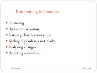 MIS / Data Mining | PPT