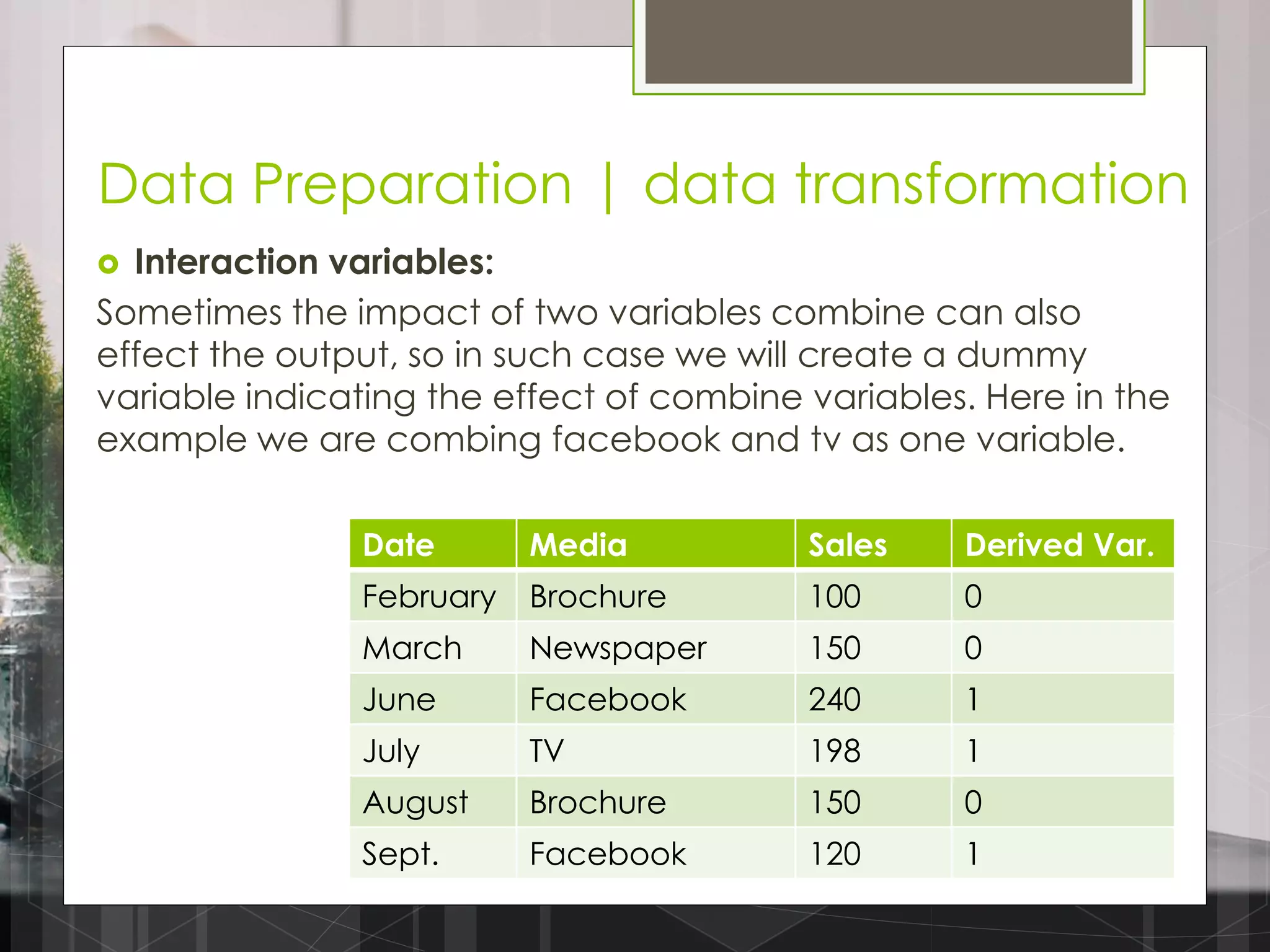 Data Preparation with the help of Analytics Methodology | PDF