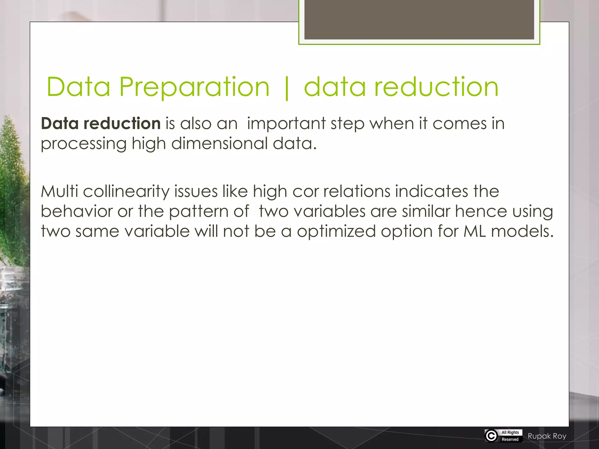Data Preparation with the help of Analytics Methodology | PDF