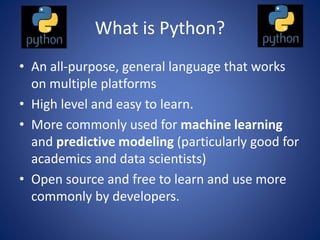 1 data science with python | PPT | Free Download