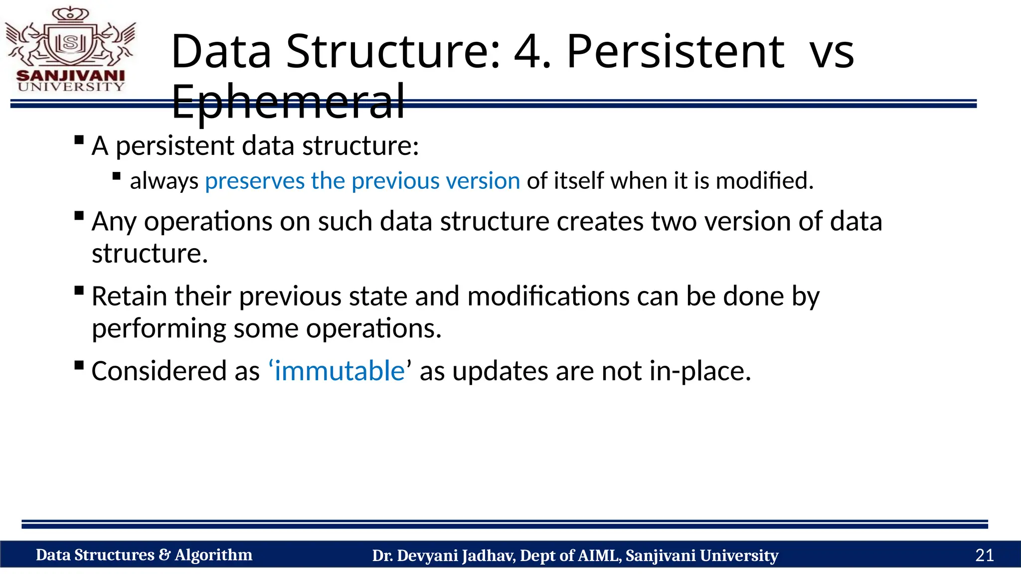 Classification of Data Structure: Primitive Vs Non Primitive, Static Vs ...