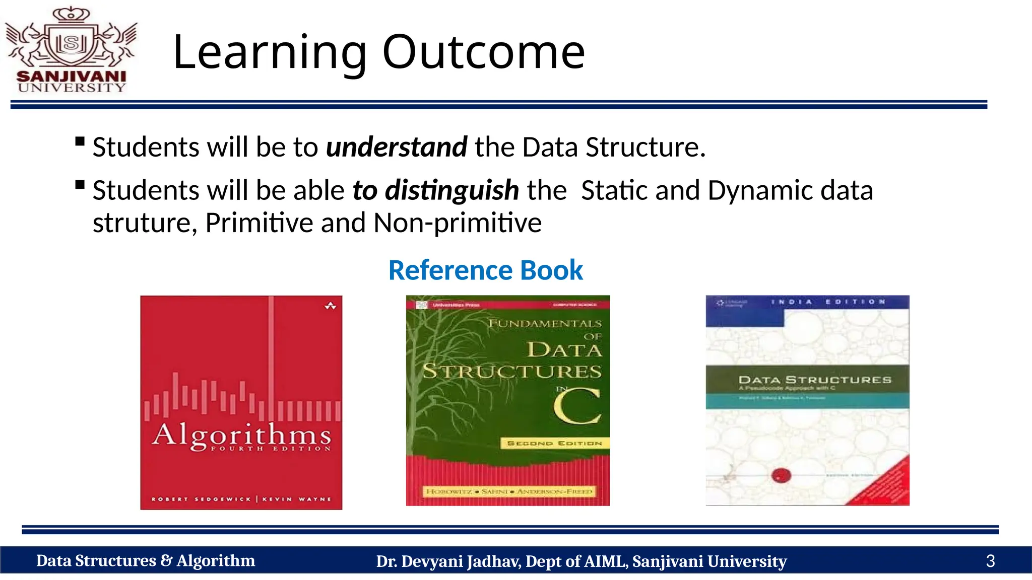 Classification Of Data Structure Primitive Vs Non Primitive Static Vs