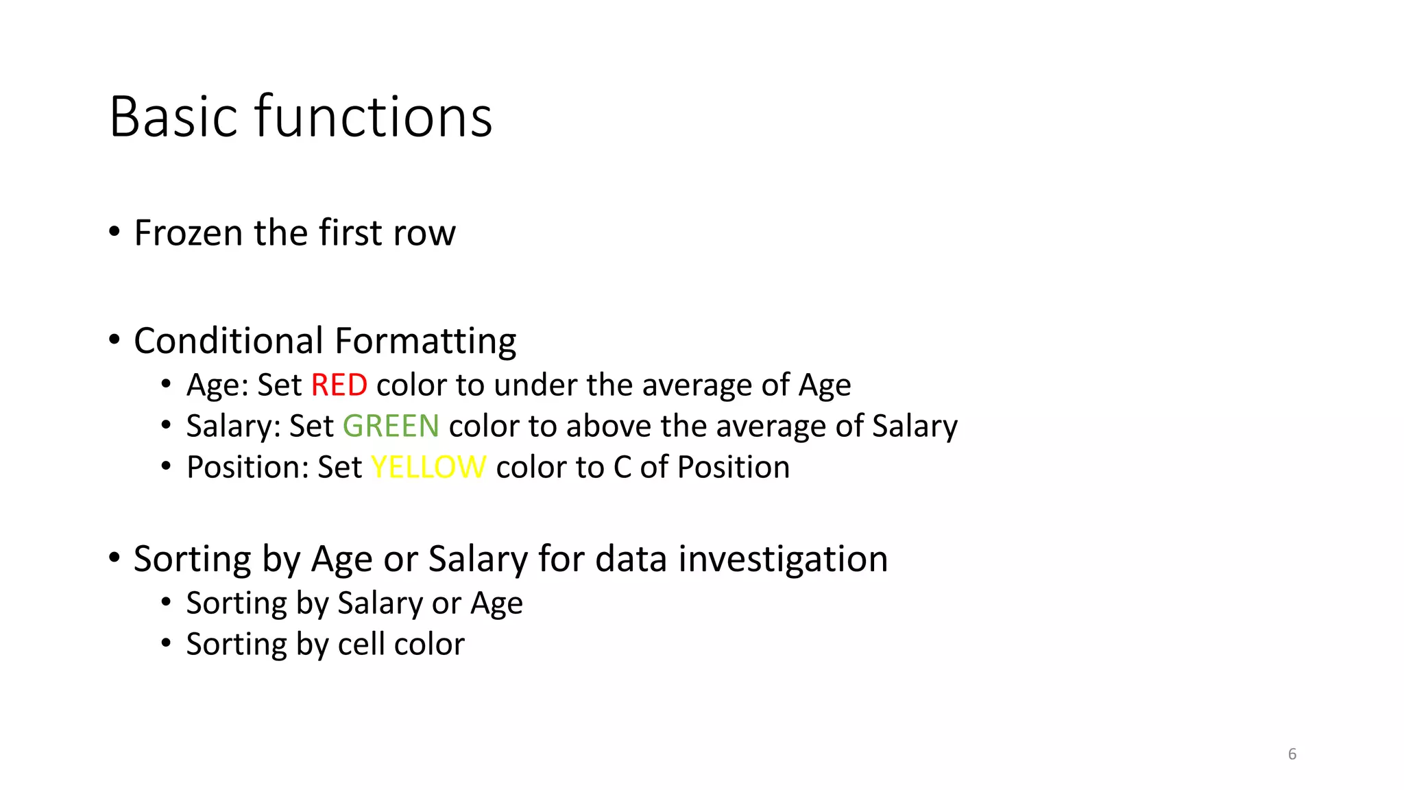 Data Visualization in Excel | PDF