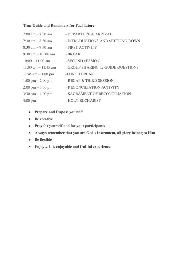 1 day recollection module