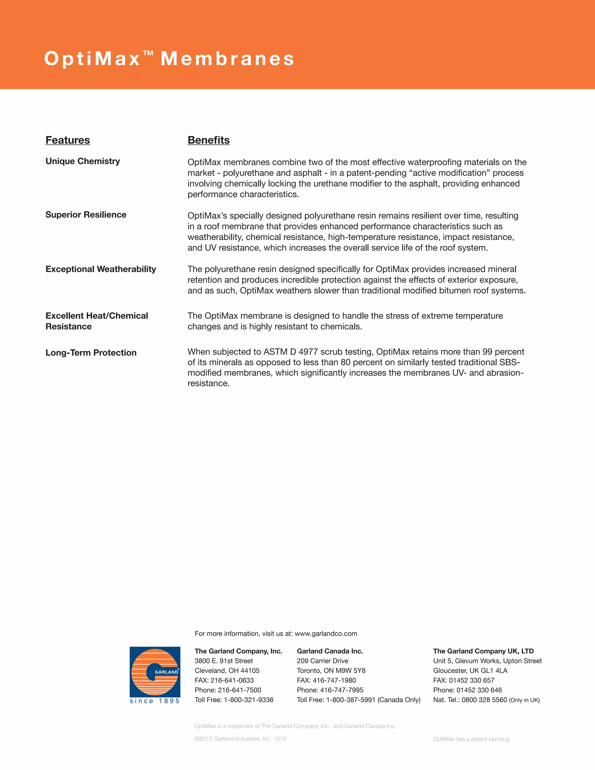 OptiMax Product Slick_final | PDF | Science