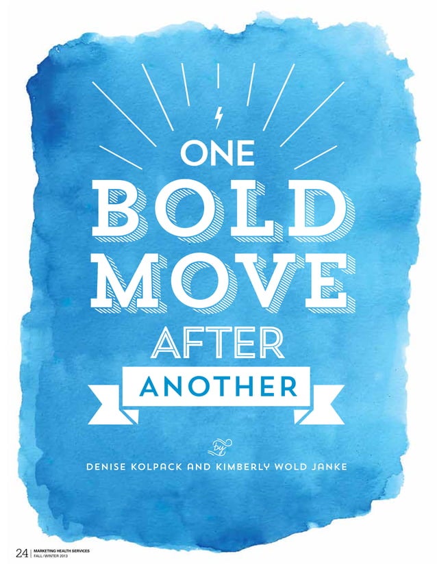 One Bold Move After Another | PDF