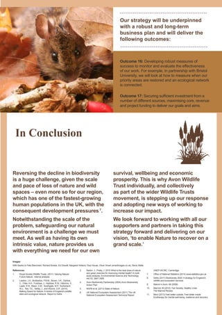 Avon Wildlife Trust. Our Vision 2015-2020. | PDF | Zoos & Aquariums ...