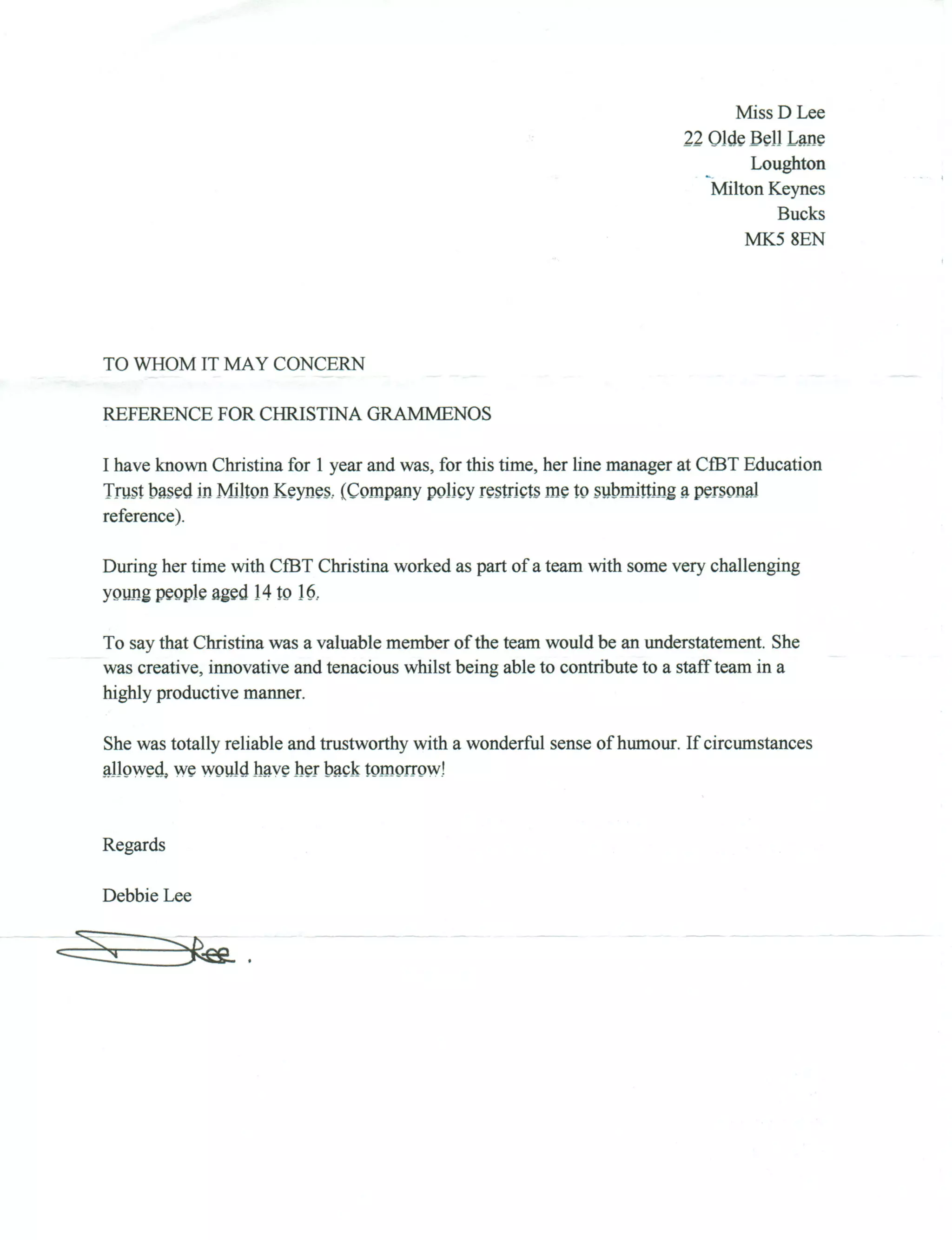 Reference - CfBT Education Trust | PDF