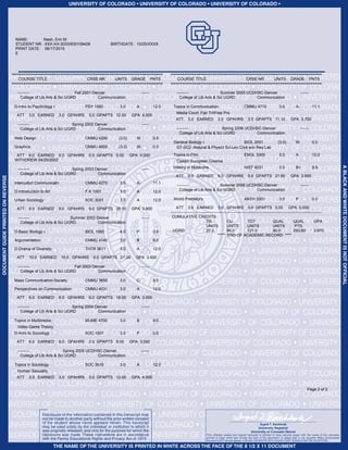 6969305_OfficialPDFTranscript | PDF