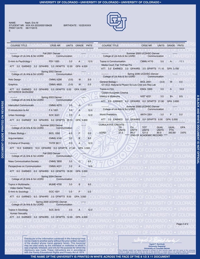6969305_OfficialPDFTranscript | PDF