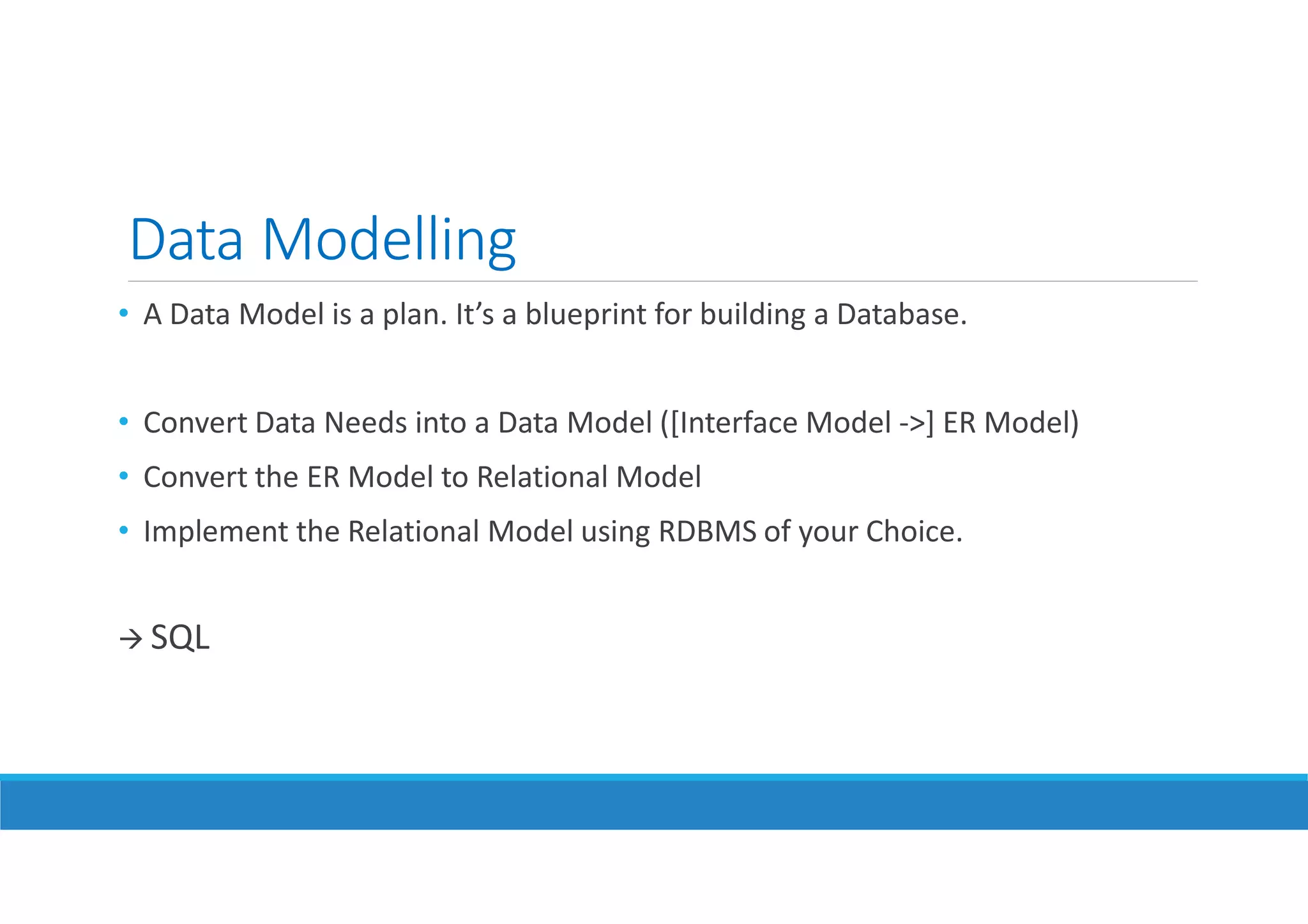 DBMS & Data Models - In Introduction | PDF