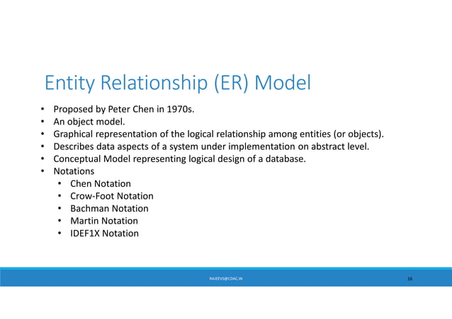 Dbms And Data Models In Introduction Ppt 