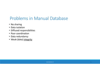 DBMS & Data Models - In Introduction | PDF