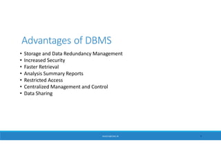 DBMS & Data Models - In Introduction | PDF