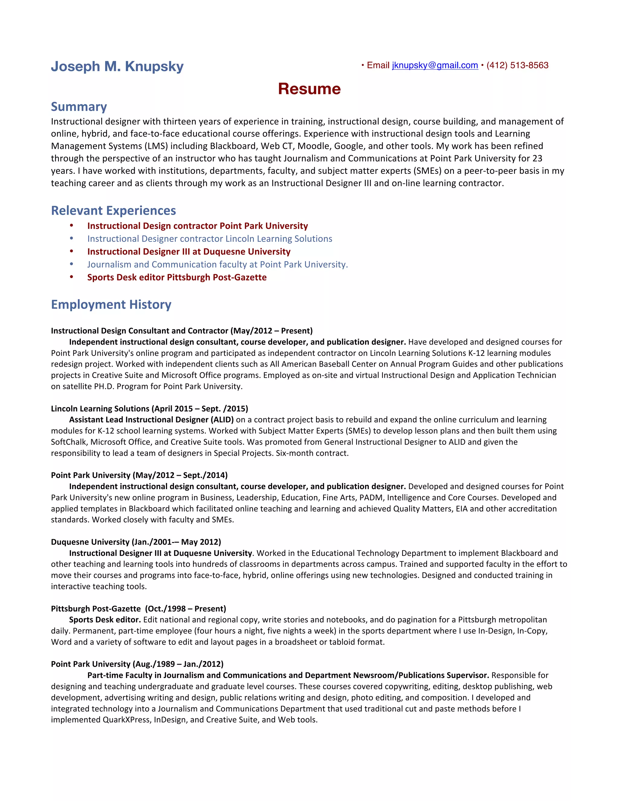 ResumeSS | PDF | Professional School | Postgraduate Education