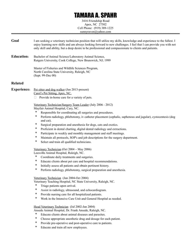 Modified Resume | PDF