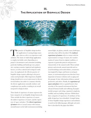 Practice of Biophilic Design | PDF