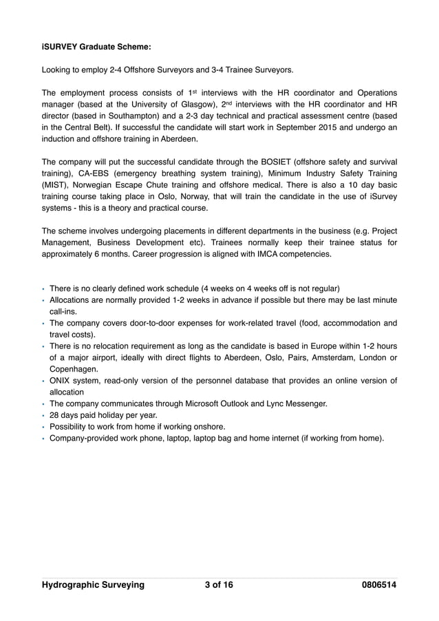 A log book of Hydrographic Survey presentations | PDF