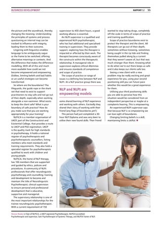 Business Development 52 NLPt v NLP Sharon Rooke 54 | PDF